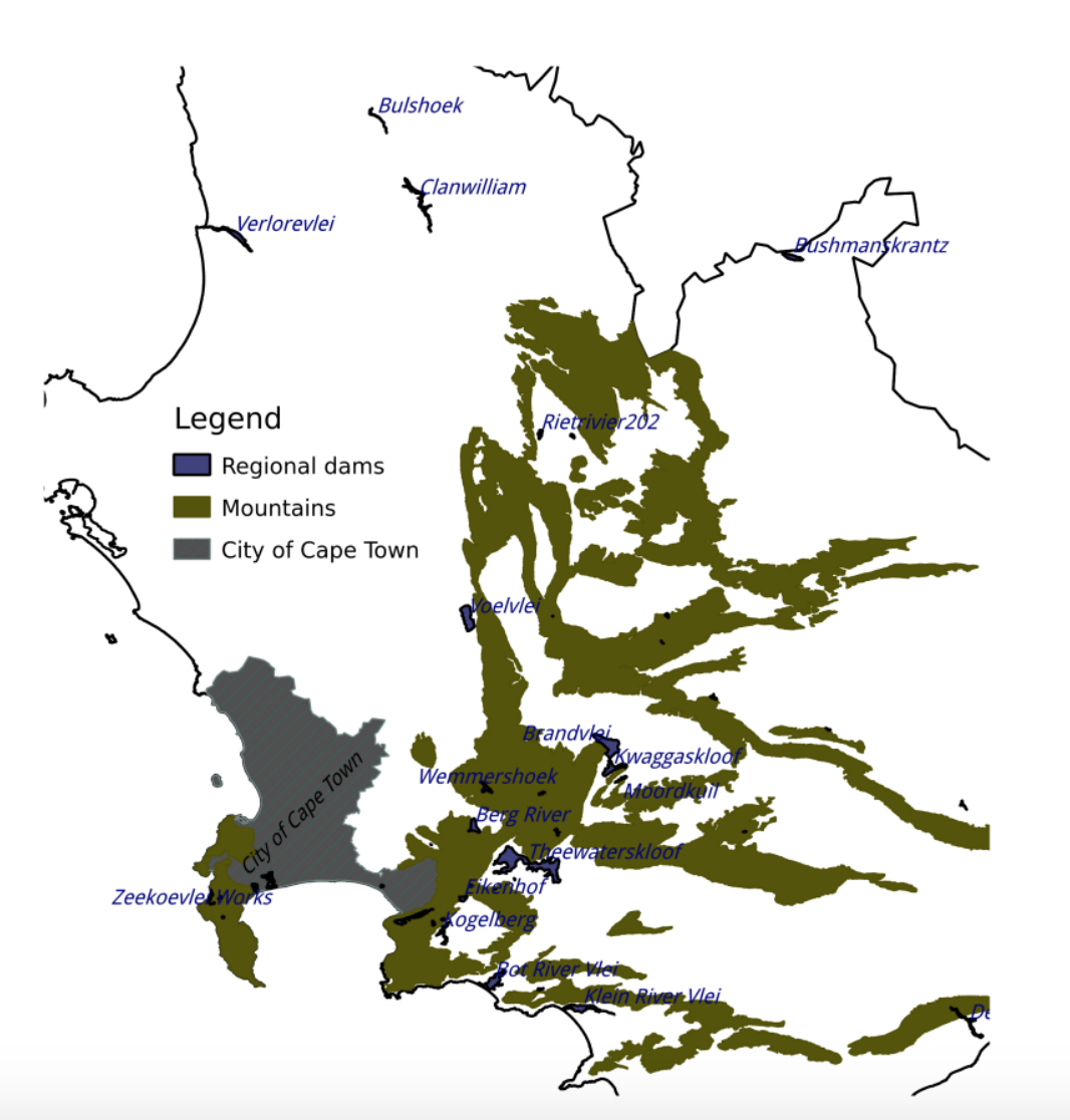 Cape Town Drought and Informal Settlements – urban water atlas